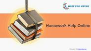 PPT – Philosophy homework help PowerPoint presentation | free to ...