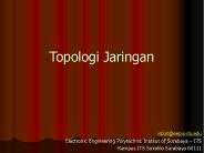 PPT – TOPOLOGI JARINGAN PowerPoint presentation | free to download - id ...