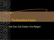 PPT – Byzantine Empire PowerPoint presentation | free to download - id ...