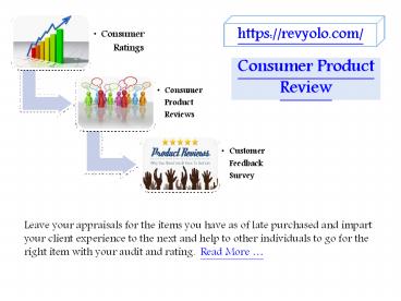 Consumer Product Review presentation | free to download