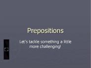 PPT – Prepositions PowerPoint presentation | free to download - id ...