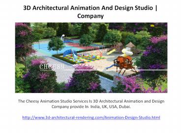 3D Architectural Animation presentation | free to download