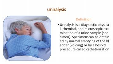 PPT – Urinalysis (Part 2) - Introduction and Inspection PowerPoint ...