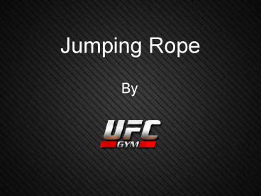 Jumping Rope presentation | free to download
