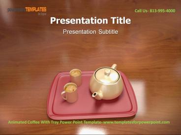 PPT – Animated Coffee With Tray Powerpoint Template PowerPoint ...
