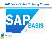 PPT – SAP BASIS Training in Chennai Demo Part-6 PowerPoint presentation ...