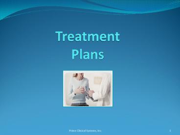 PPT – Treatment Plans PowerPoint presentation | free to download - id ...