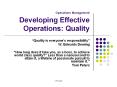 PPT – Importance of Quality Management for Businesse PowerPoint ...