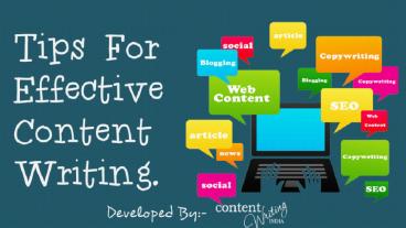 PPT – Tips for effective content writing PowerPoint presentation | free ...