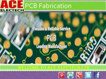 PCB Fabrication, the important process in the manufacturing of PCBs ...