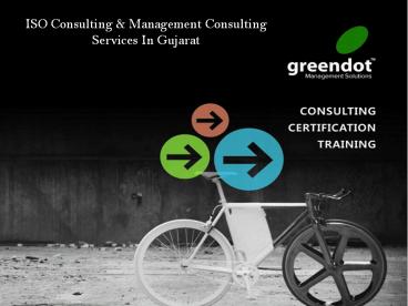 PPT – Management Consulting and ISO Consulting Services - Green Dot ...