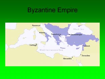 PPT – Byzantine Empire PowerPoint presentation | free to download - id ...