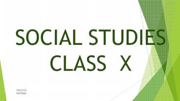 SOCIAL STUDIES presentation | free to download