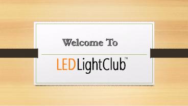 PPT – LED Square Downlight PowerPoint presentation | free to download ...