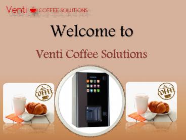 Coffee Machine Manufacturers presentation | free to download