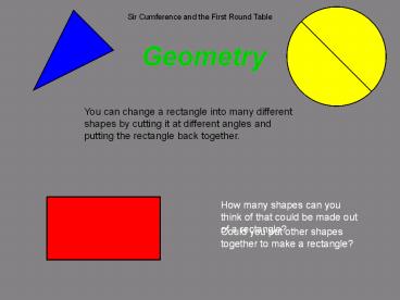 Geometry presentation | free to download
