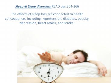 Sleep presentation | free to view