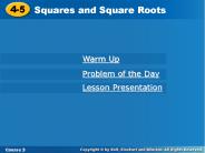 PPT – Squares and Square Roots PowerPoint presentation | free to view ...