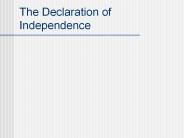 PPT – The Declaration of Independence PowerPoint presentation | free to ...