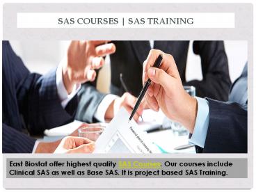 PPT – Clinical SAS Training (2) PowerPoint presentation | free to ...