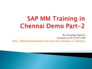 PPT – SAP BASIS Training in Chennai Demo Part-6 PowerPoint presentation ...