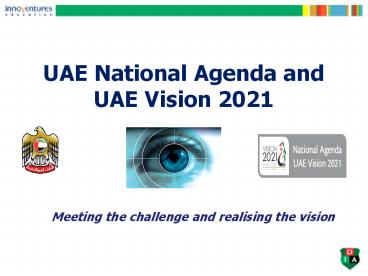 UAE National Agenda and UAE Vision 2021 presentation | free to view