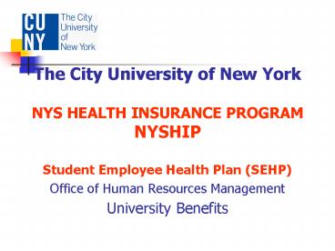 Nyship presentation | free to download