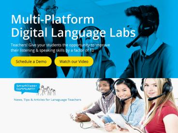 English language lab presentation | free to download