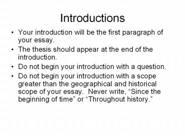 PPT – Introductions PowerPoint presentation | free to download - id ...