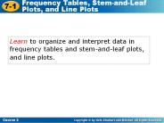 PPT – Stem-and-Leaf Plots PowerPoint presentation | free to view - id ...