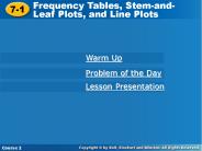 PPT – Stem-and-Leaf Plots PowerPoint presentation | free to view - id ...
