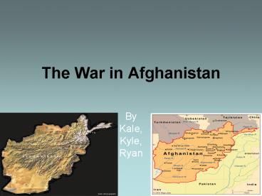 The War in Afghanistan presentation | free to view