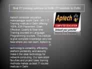 PPT – IT training institute in Delhi PowerPoint presentation | free to ...