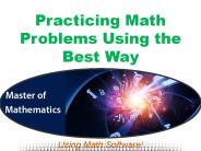 PPT – The Best Way to Solve the Problems of Algebra PowerPoint ...