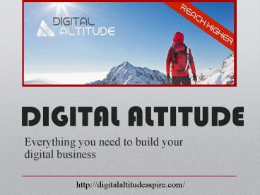 PPT – Digital altitude review PowerPoint presentation | free to ...
