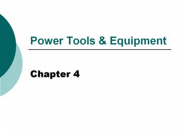 PPT – Power Tools PowerPoint presentation | free to download - id ...