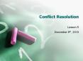 PPT – Conflict Resolution PowerPoint presentation | free to view - id ...