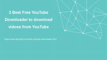 PPT – Downloader PowerPoint presentation | free to download - id ...