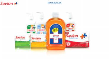 Savlon Solution presentation | free to download