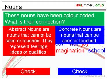 PPT – Nouns PowerPoint presentation | free to download - id: 3b5566-NzUxY