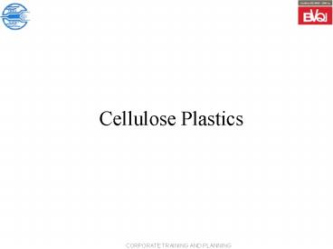 Cellulose Plastics presentation | free to download