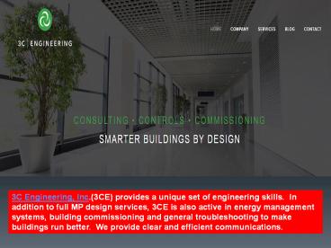 Consulting Engineering presentation | free to download