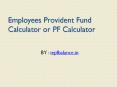 PPT – Employees Provident Fund (EPF) PowerPoint presentation | free to ...
