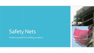 Safety Nets - Fall Protection Nets used for protection from falling ...