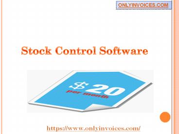 Best Stock Control Software,Financial accounting and Inventory Control ...