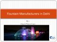 PPT – Fountain Construction PowerPoint presentation | free to download ...