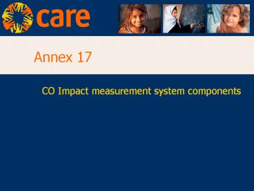 PPT – Annex 17 PowerPoint presentation | free to view - id: 860def-OGIwN