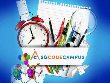 PPT – Kids Robotics Learning Center | Coding Class in Singapore ...