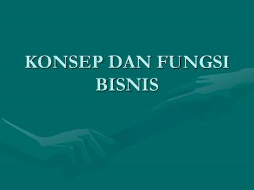 Konsep Bisnis presentation | free to download
