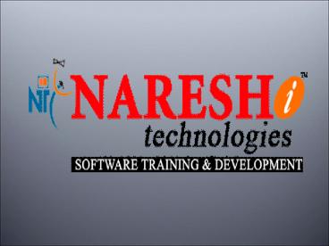 PPT – Online SQL SERVER Training in India - Leading Software Training ...